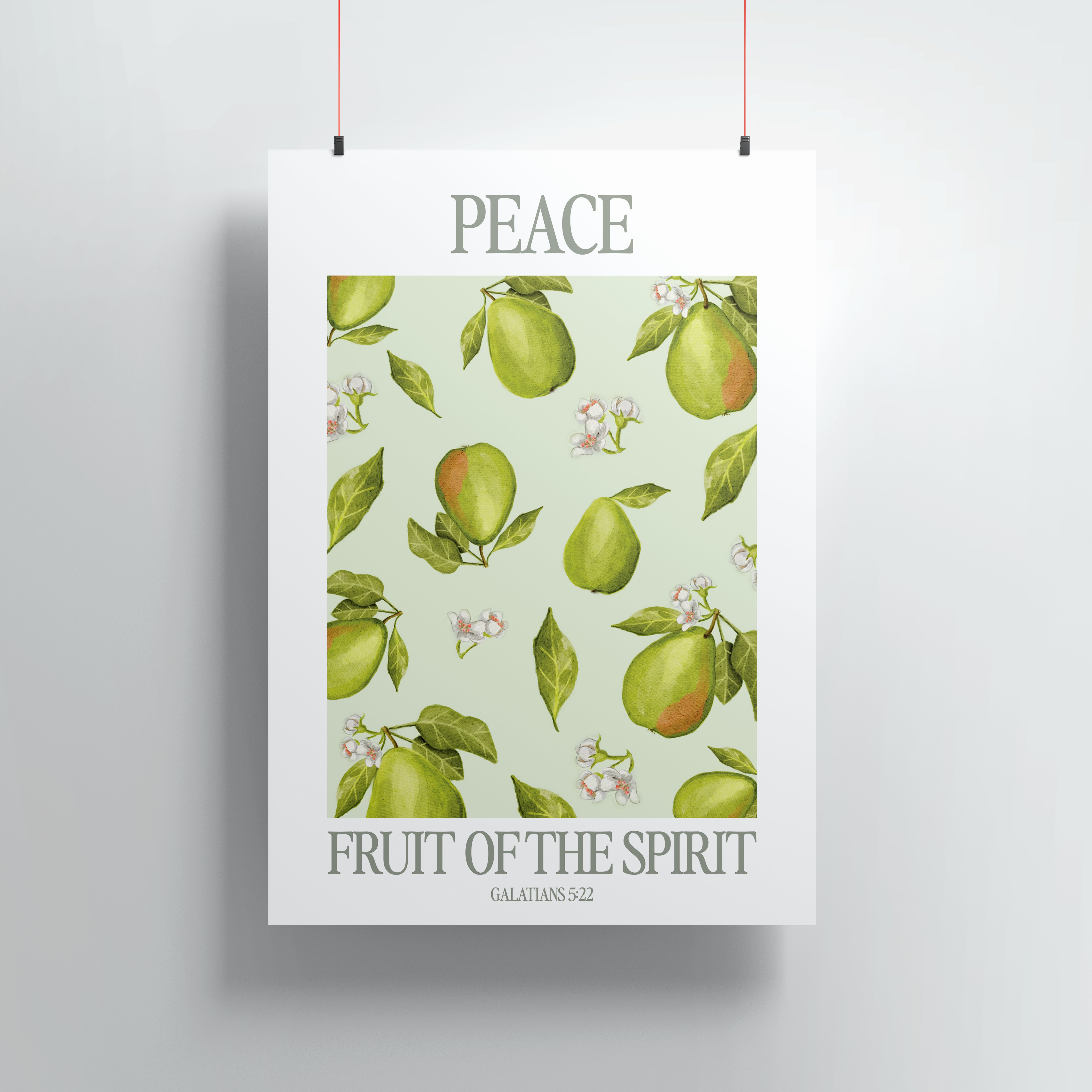 Peace - Fruit of the Spirit Poster | Good-Natured