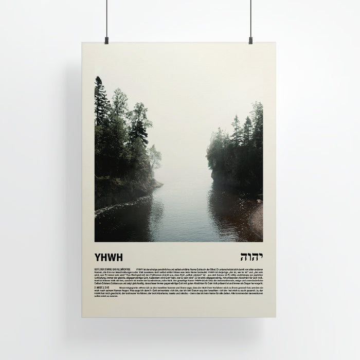YHWH - Namen Gottes Poster | Good-Natured
